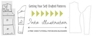 Video tutorial: Bringing your self-drafted sewing patterns into ...