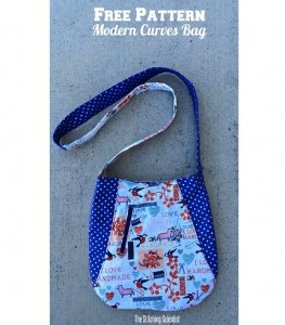 Free pattern: Modern Curves Tote Bag – Sewing