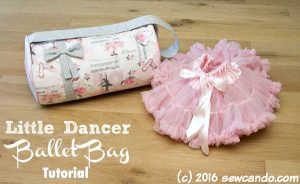 Tutorial: Little Dancer Ballet Bag – Sewing