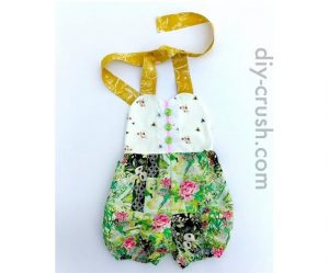 Free pattern: Fiji sunsuit for babies and little girls – Sewing