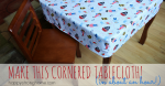 Tutorial: 1-hour fitted tablecloth – Sewing