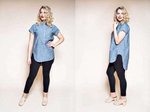 Closet Core Kalle Shirt and Shirtdress Pattern – Sewing