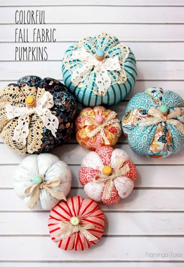 13 Pretty Fabric Pumpkins to Make for Fall – Sewing