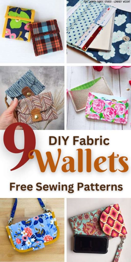 9 DIY Fabric Wallets You Can Sew Today – Sewing
