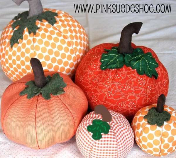 13 Pretty Fabric Pumpkins to Make for Fall – Sewing