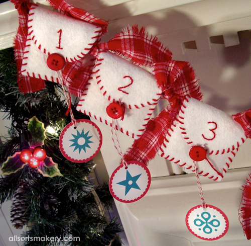 13 Christmas Festive Advent Calendars You Can Sew – Sewing