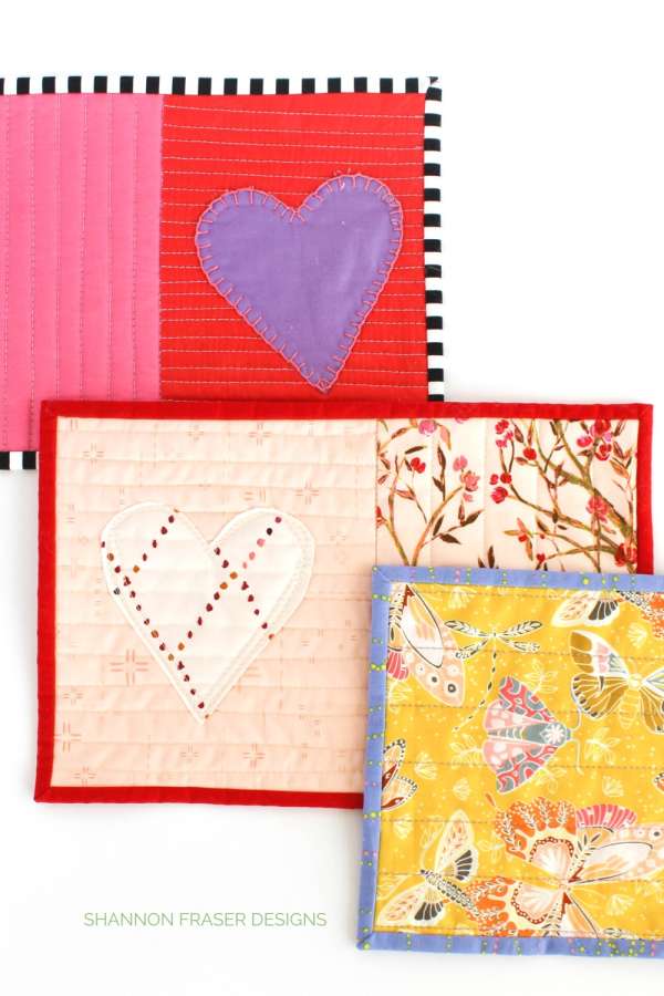 13 Valentine Mug Rugs to Sew For Gifts – Sewing