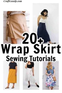 Wrap Yourself in Style: 20 Chic Wrap Skirt Sewing Patterns for Your DIY ...