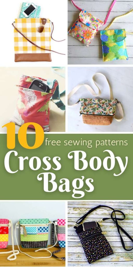 10 Cross Body Bags to Sew with Free Patterns – Sewing