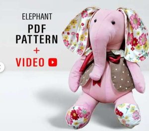 Etsy Spotlight – Create a Lovable Elephant with This Step-by-Step ...