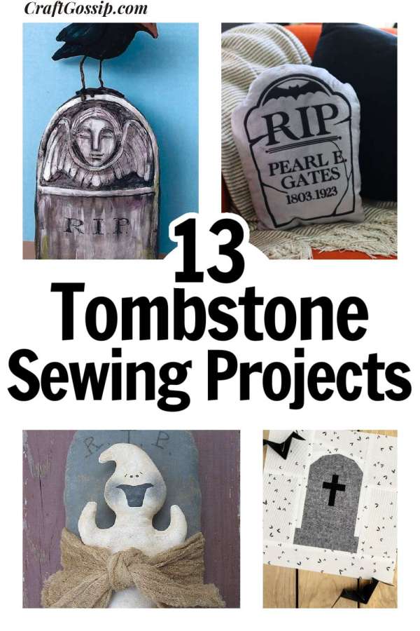 13 Tombstone-Themed Halloween Sewing Patterns (That Are Dead Cute ...