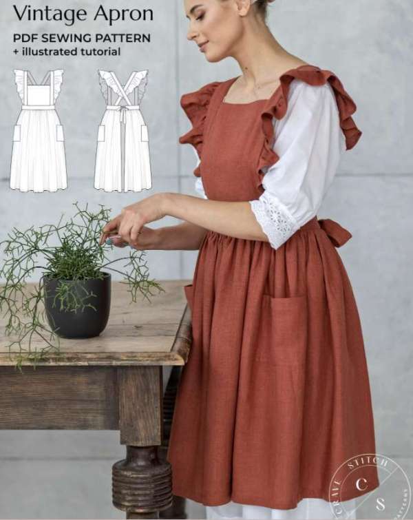 Etsy Spotlight – This Apron Pattern Is for Every Messy Maker (Like Me ...