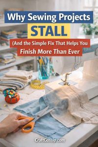 Why Sewing Projects Stall (And the Simple Fix That Helps You Finish ...