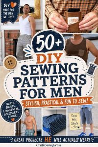 40+ Sewing Patterns For Men – Sewing