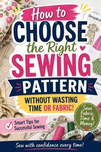 How to Choose the Right Sewing Pattern (Without Wasting Time or Fabric ...